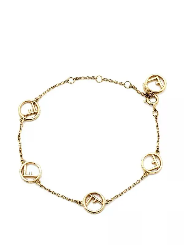 Fendi F Is Crystal-embellished Bracelet