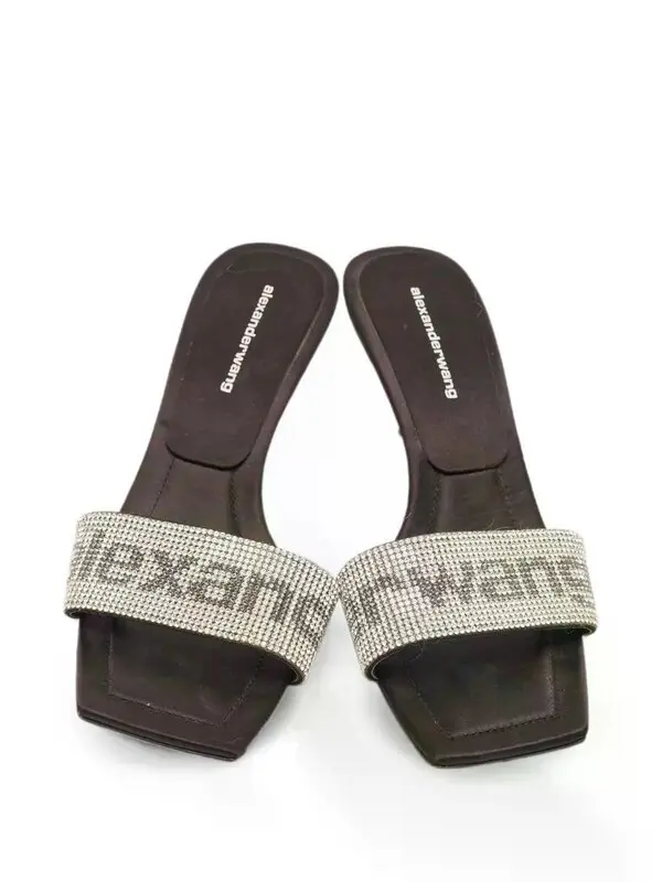 ALEXANDER WANG Jessie Crystal-embellished Sandals