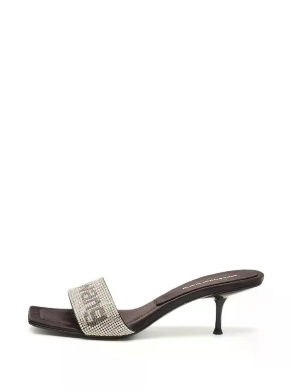 ALEXANDER WANG Jessie Crystal-embellished Sandals