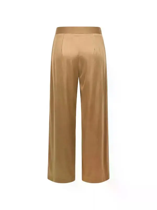 THE SEI Satin Finish Pleated Trousers