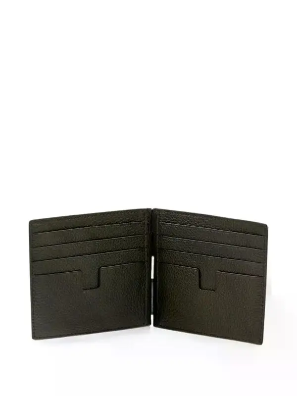 TOM FORD Money-clip Leather Wallet