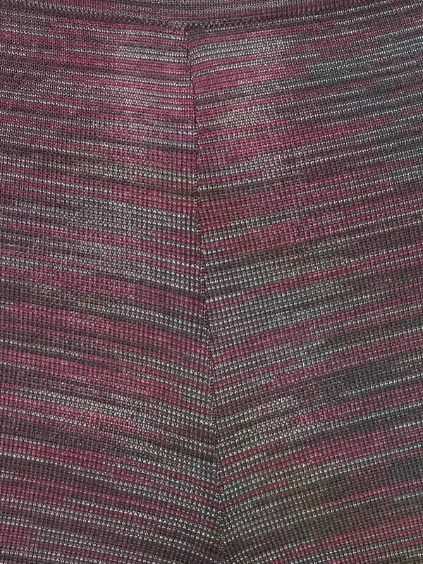 Missoni Ribbed Knit Straight-leg Trousers