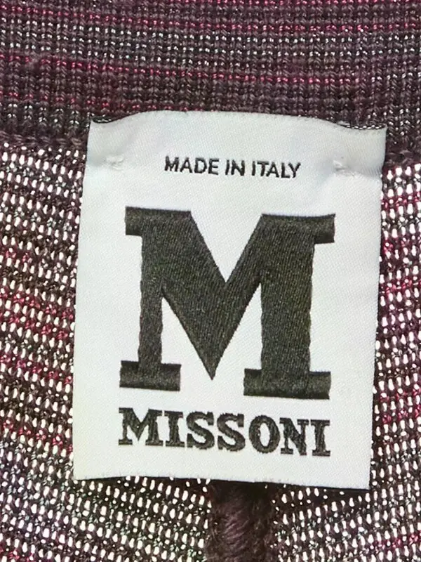 Missoni Ribbed Knit Straight-leg Trousers