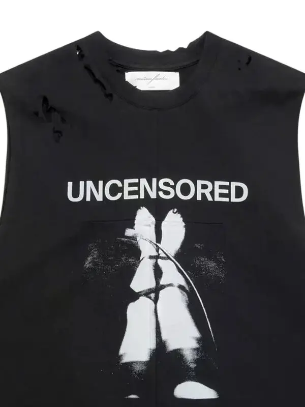 Matieres Fecales Fetish Cut Off Tank Top