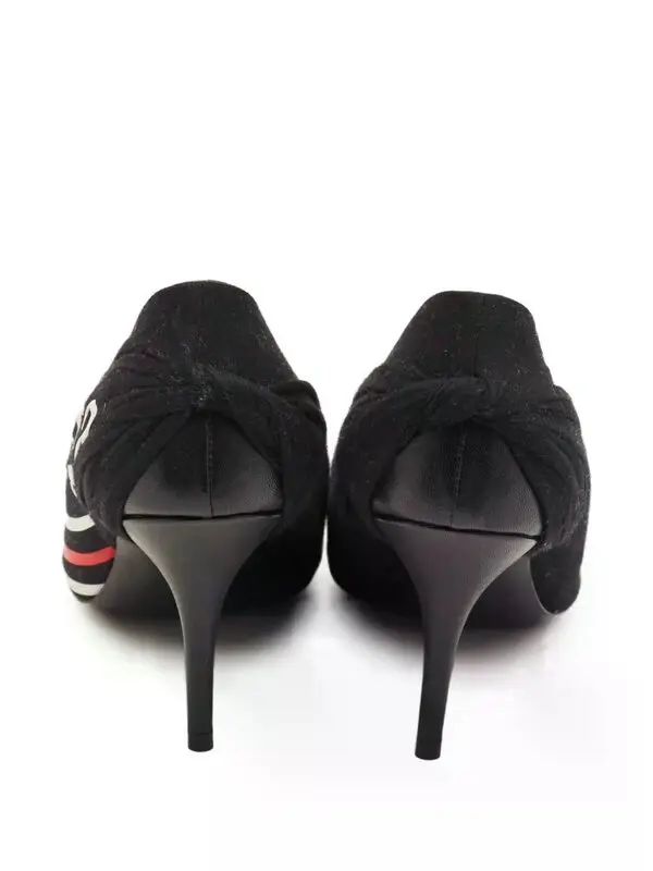Balenciaga Knife Logo-print Pumps