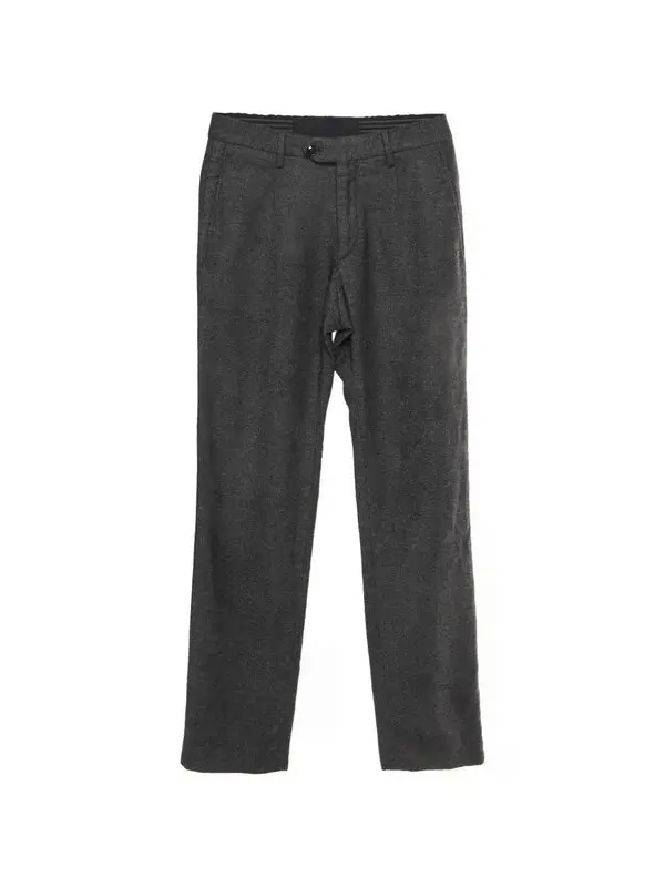 Giorgio Armani Tailored Wool Trousers - Grey