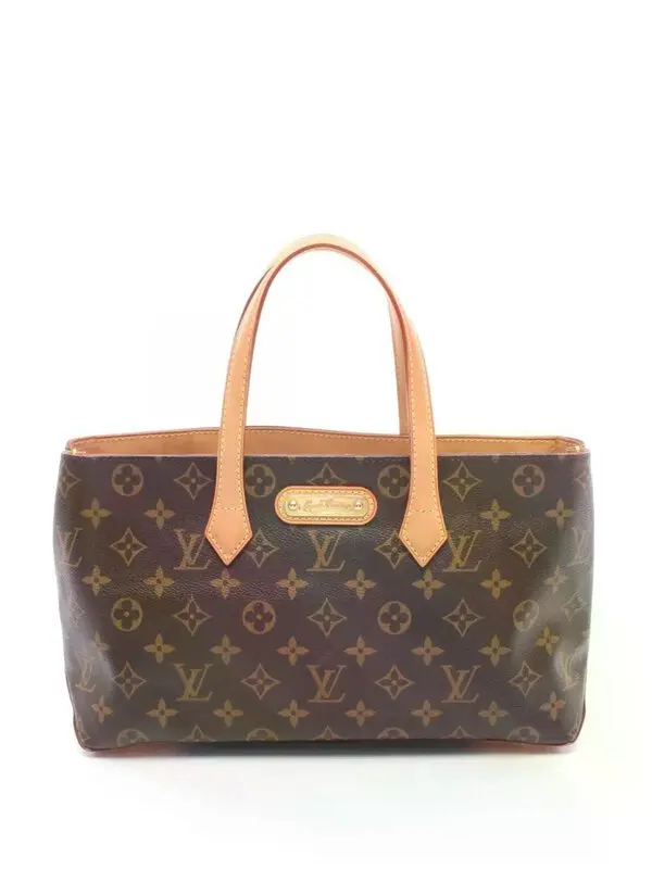 LOUIS VUITTON Monogram Wilshire Pm Handbag