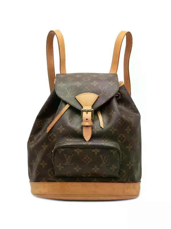 LOUIS VUITTON Monogram Montsouris Pm Backpack - Brown
