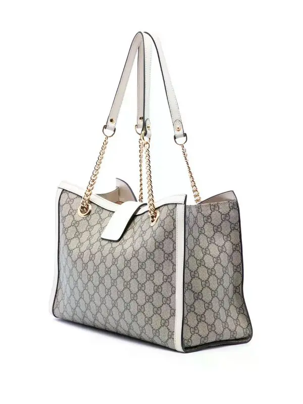 Gucci Gg Supreme Padlock Tote Bag