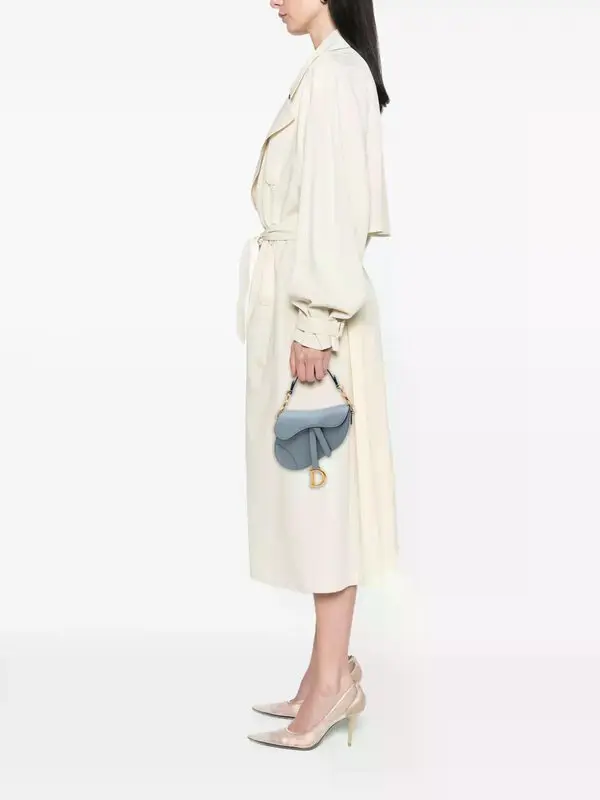 Dior Grained Calfskin Saddle Bag Shoulder Bag
