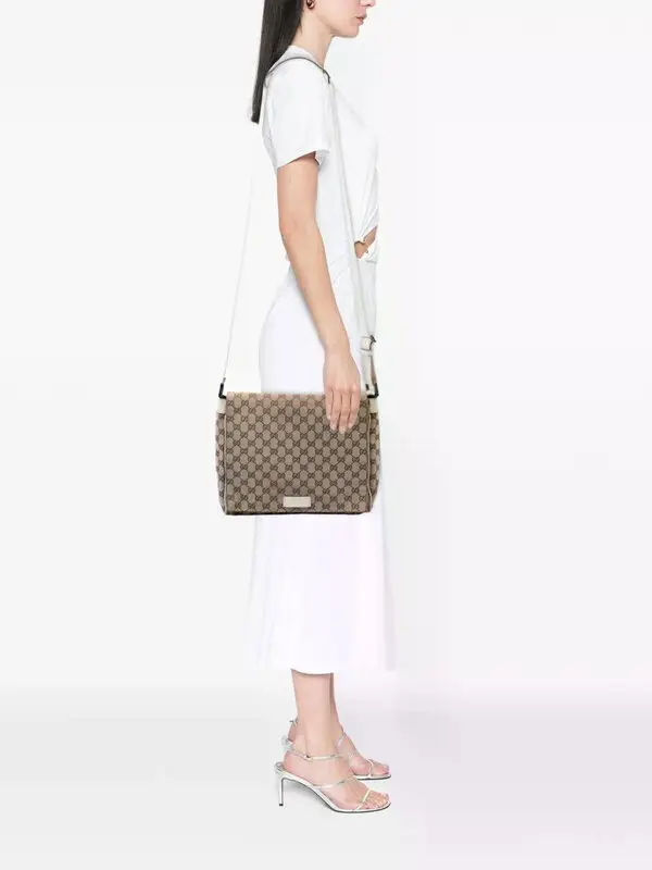Gucci Gg Canvas Crossbody Bag