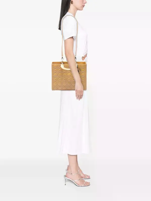 Dior Patent Cannage Lady Satchel