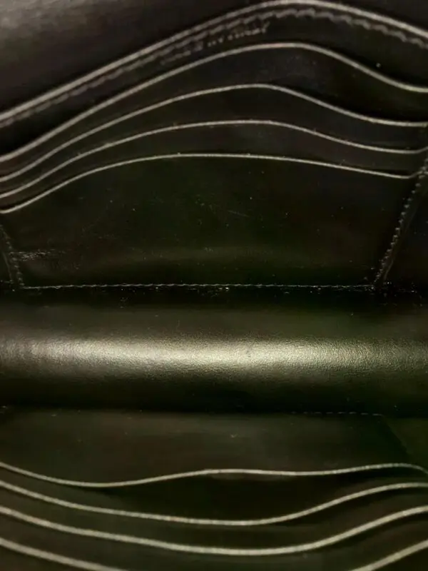 Saint Laurent Leather Monogram Sunset Wallet On Chain Crossbody Bag