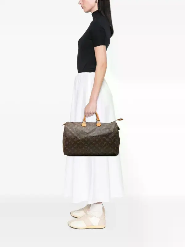LOUIS VUITTON Monogram Speedy 40 Boston Bag