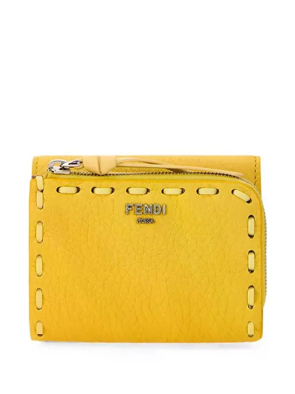 Fendi Selleria Leather Wallet