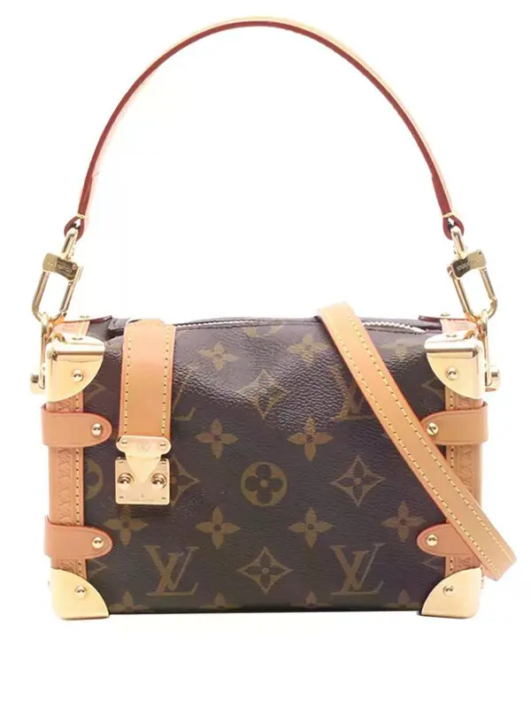 LOUIS VUITTON Monogram Side Trunk Pm Satchel