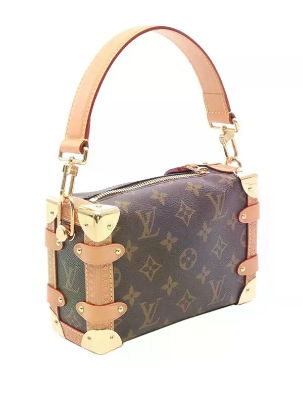 LOUIS VUITTON Monogram Side Trunk Pm Satchel