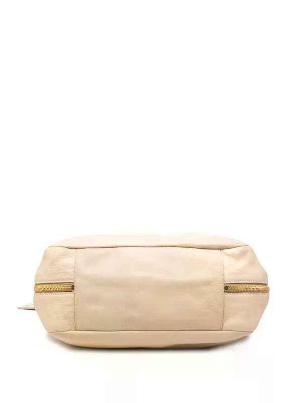 Prada Vitello Daino Side Zip Pocket Hobo Bag