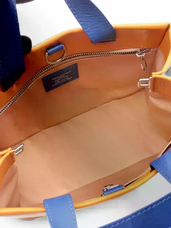 LOUIS VUITTON Mini Logo-print Leather Tote Bag