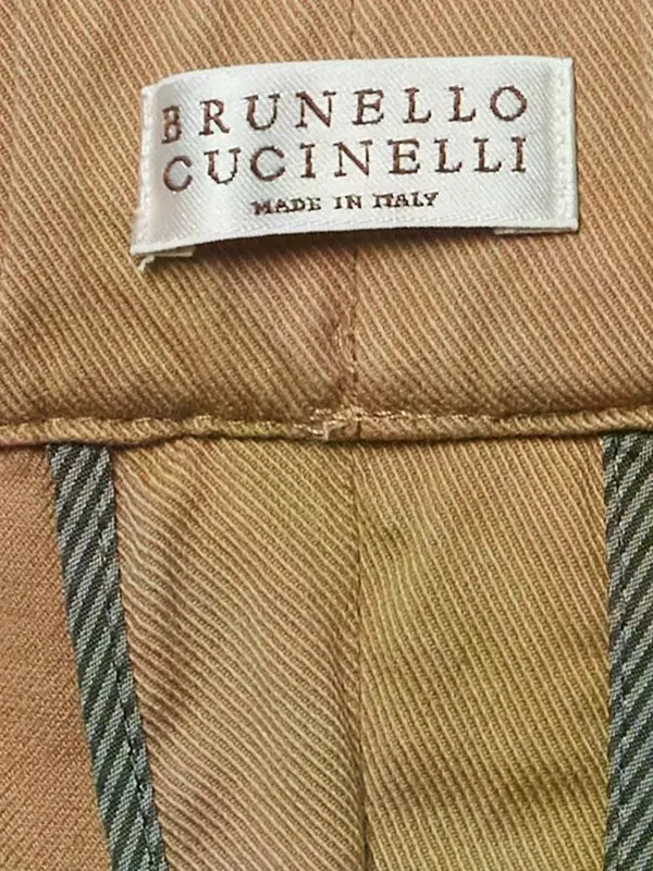 Brunello Cucinelli Cropped Drawstring Trousers