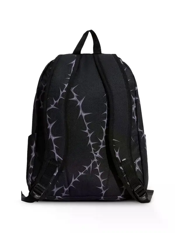 VANS Thorn Print Logo Patch Backpack