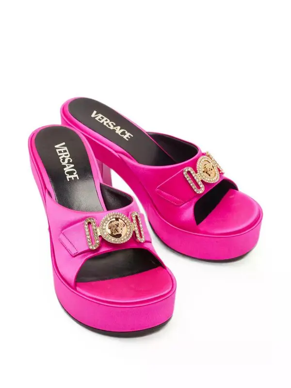 Versace Medusa Platform Sandals