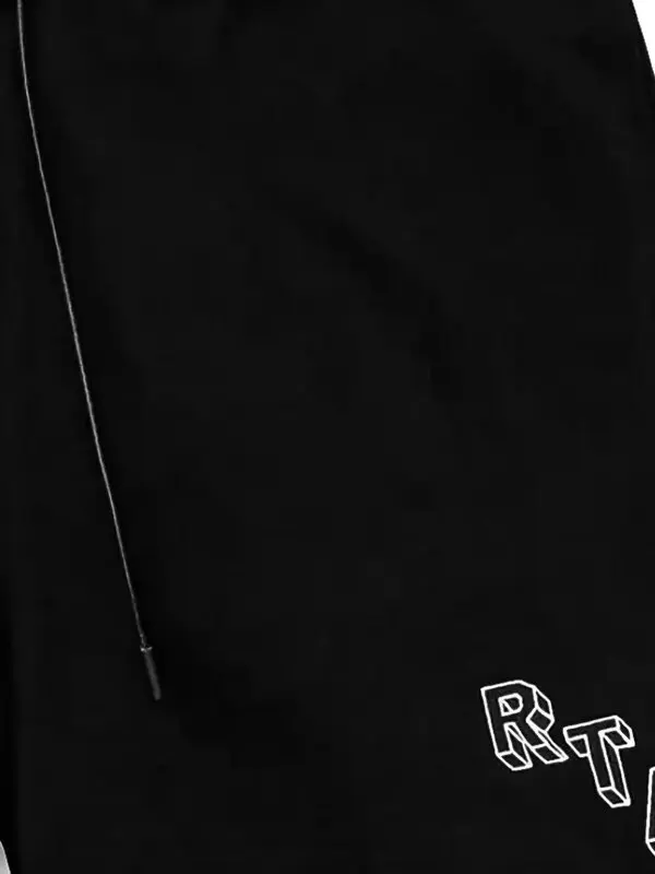 RtA Peyton Logo Print Shorts