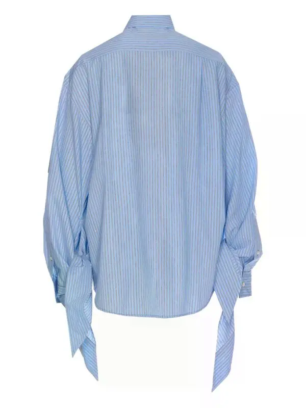 Balenciaga Poplin Shirt - Blue