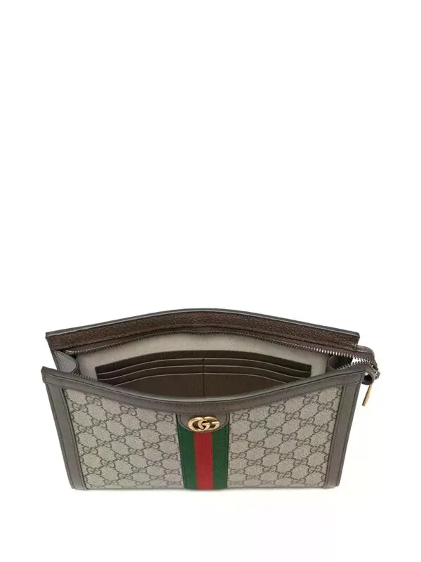 Gucci Ophidia Gg Supreme Clutch Bag