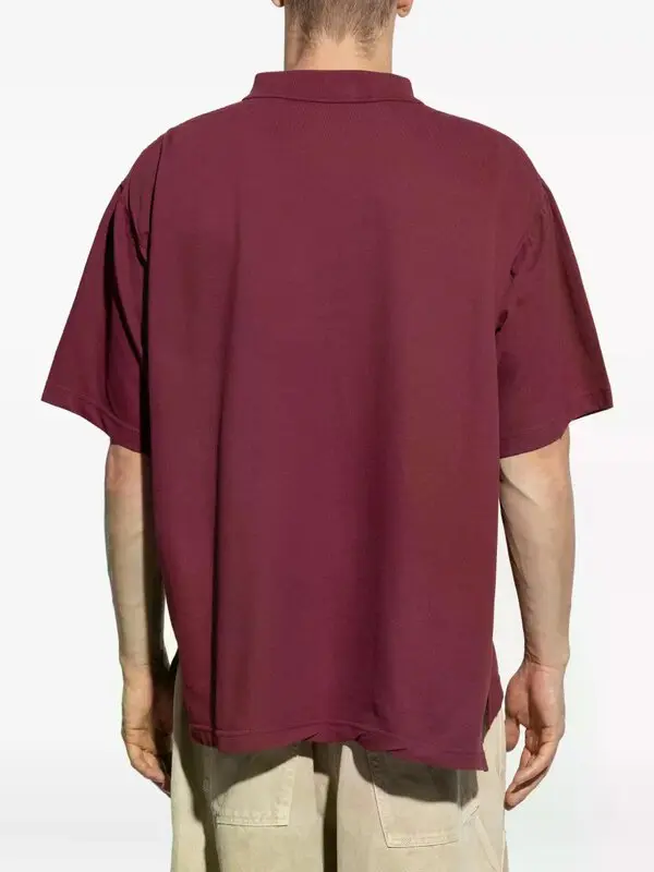 Balenciaga Logo-embroidered Polo Shirt