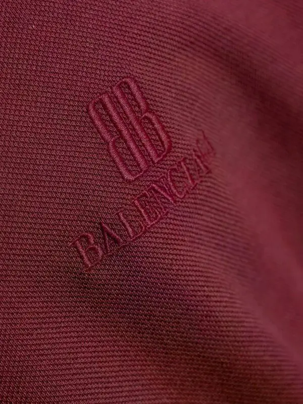 Balenciaga Logo-embroidered Polo Shirt