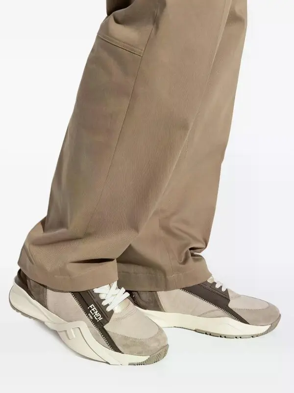 Fendi Flow Panelled Athletic Sneakers