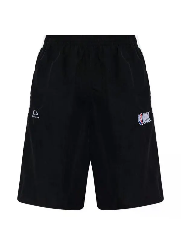 Balenciaga X Nba Logo Track Shorts