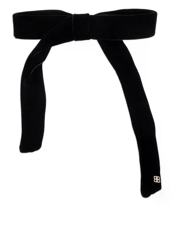 Balenciaga Holli Hair Clip - Black