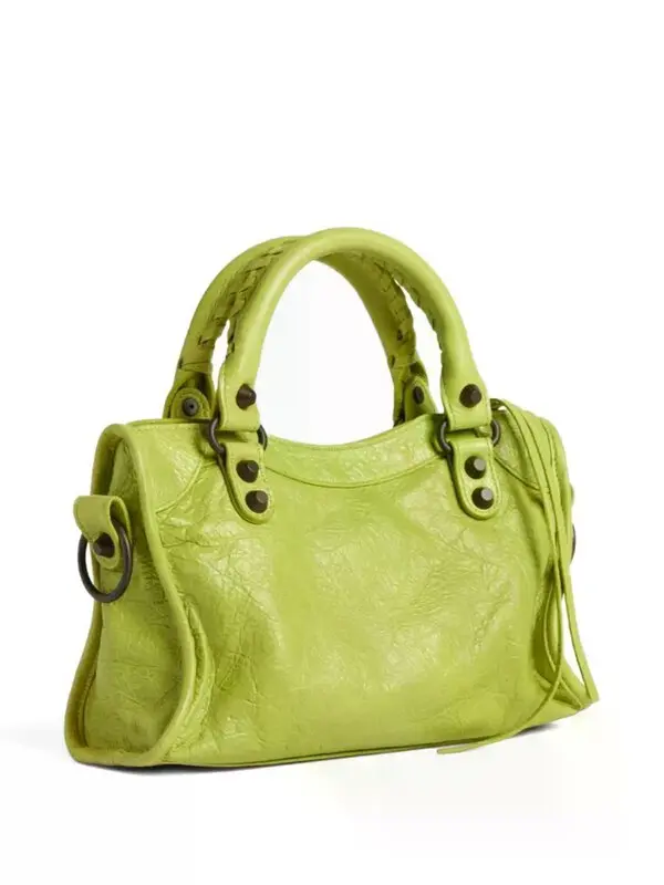 Balenciaga Mini Le City Studded Tote Bag