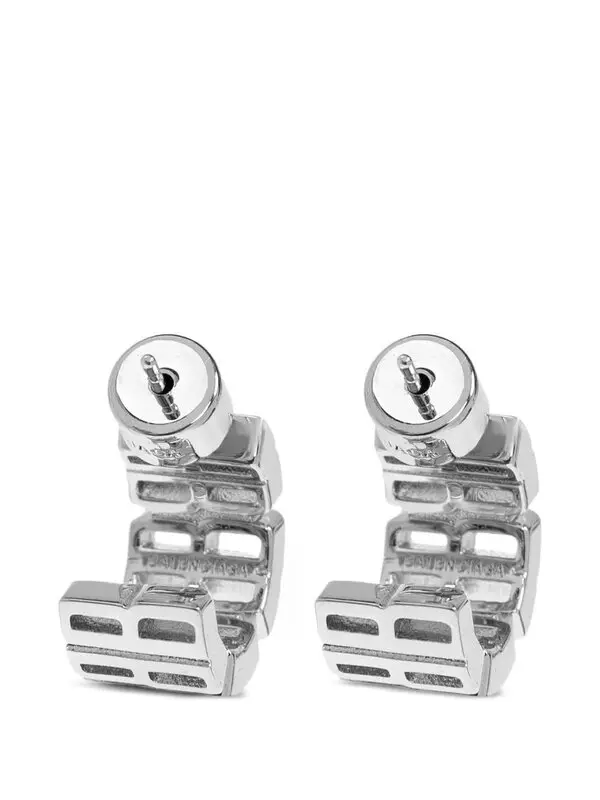 Balenciaga Nano Logo Earrings