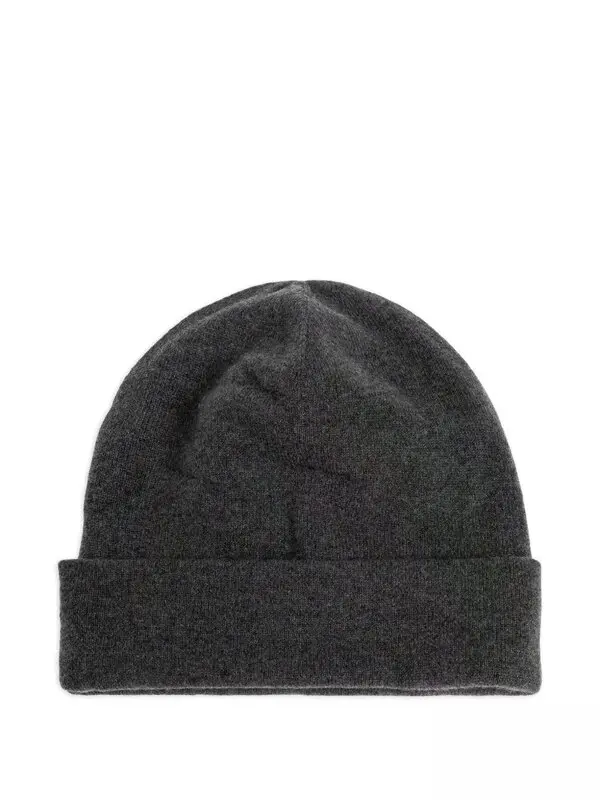 Balenciaga Logo Plaque Beanie Hat