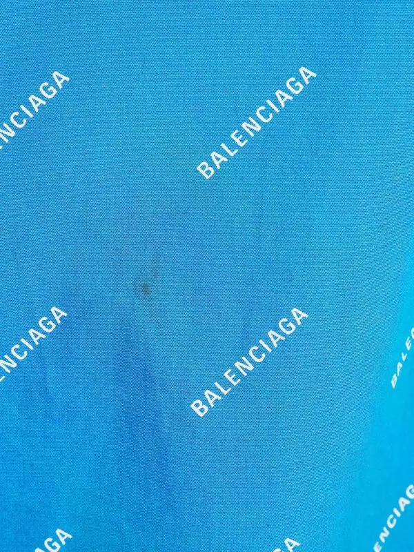 Balenciaga Logo-print Short-sleeve Shirt