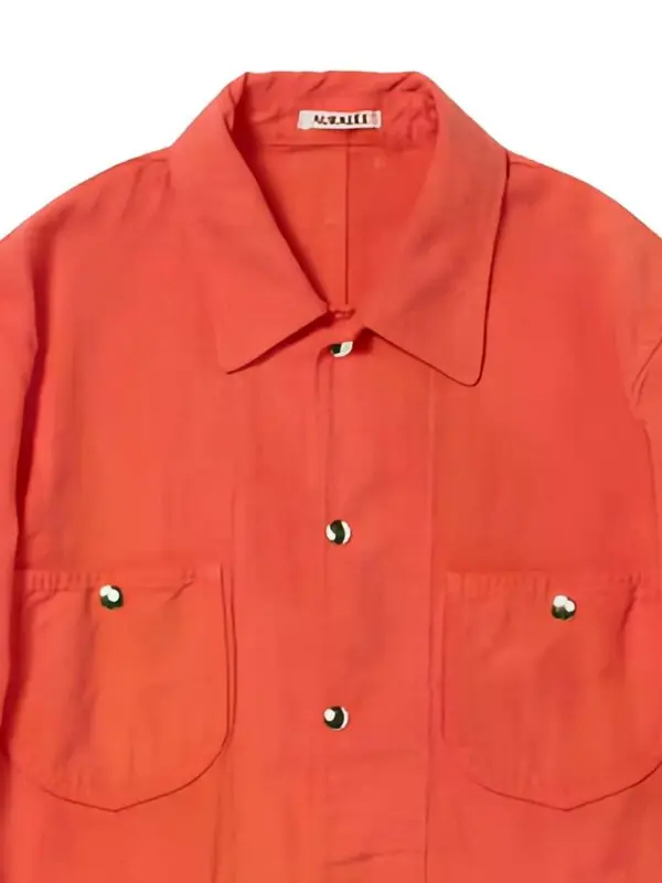 Auralee Button-up Patch-pocket Jacket