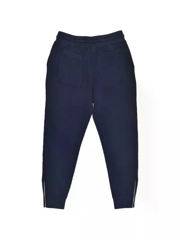Brunello Cucinelli Ribbed Cotton Track Pants
