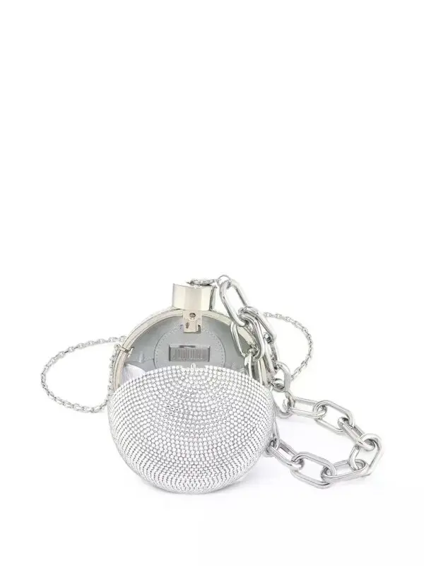 Judith Leiber Crystal Embellished Spherical Mini Bag