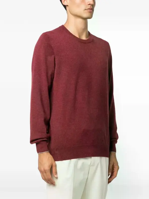 Brunello Cucinelli Cashmere Crew Neck Sweater