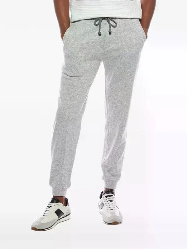 Brunello Cucinelli Drawstring-waistband Track Pants - Grey