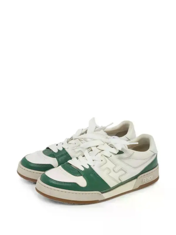 Fendi Match Lace-up Low-top Sneakers
