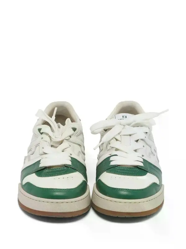 Fendi Match Lace-up Low-top Sneakers