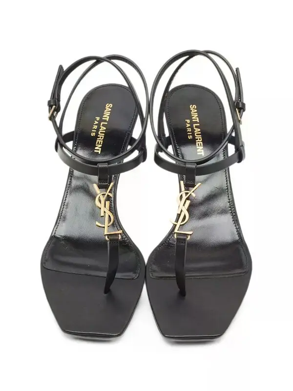 Saint Laurent Cassandra Ankle Strap Sandals