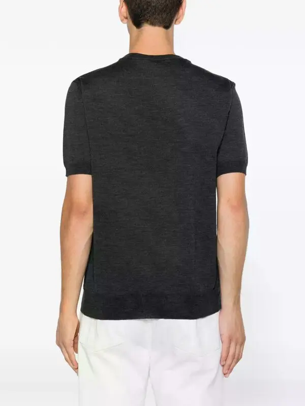 Valentino Garavani Short-sleeve Knitted T-shirt