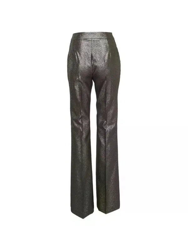 Just Cavalli Lurex Button-detail Trousers