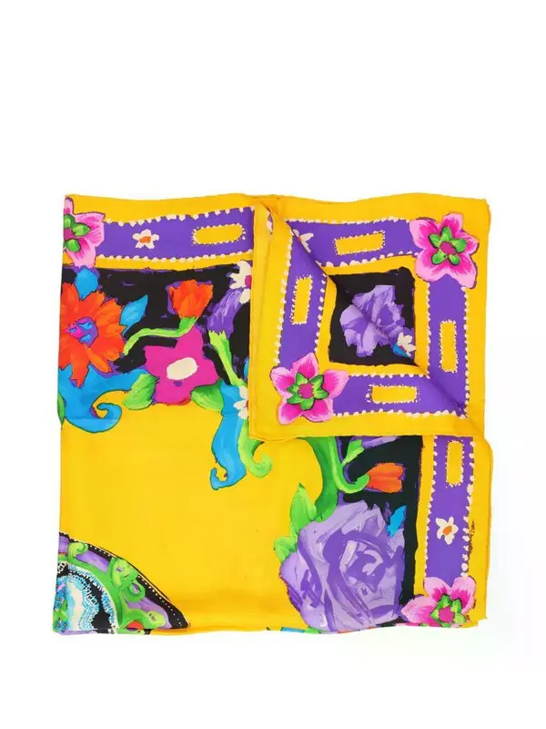 UNGARO Floral-print Scarf