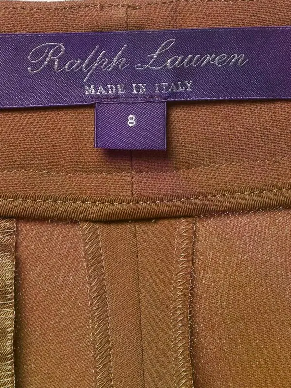 Polo Ralph Lauren Purple Label Zip-up Trousers